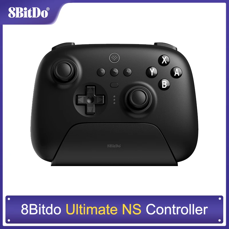 8BitDo-Controlador-de-jogos-Bluetooth-sem-fio-definitivo-com-base-de ...