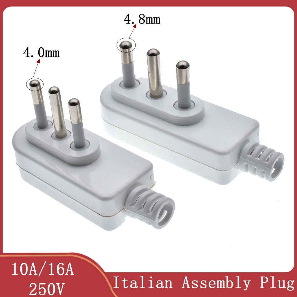 3-Pins-Wiring-Assembly-Plug-Italian-250V-10A-16A-Standard-Power-Adaptor-Detachable-Plug-For ...