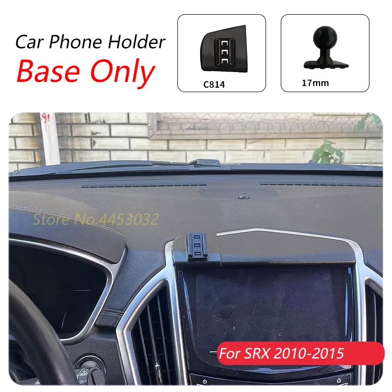 For Cadillac SRX 2010-2015 2014 Car Phone Holder Special Fixed Bracket ...