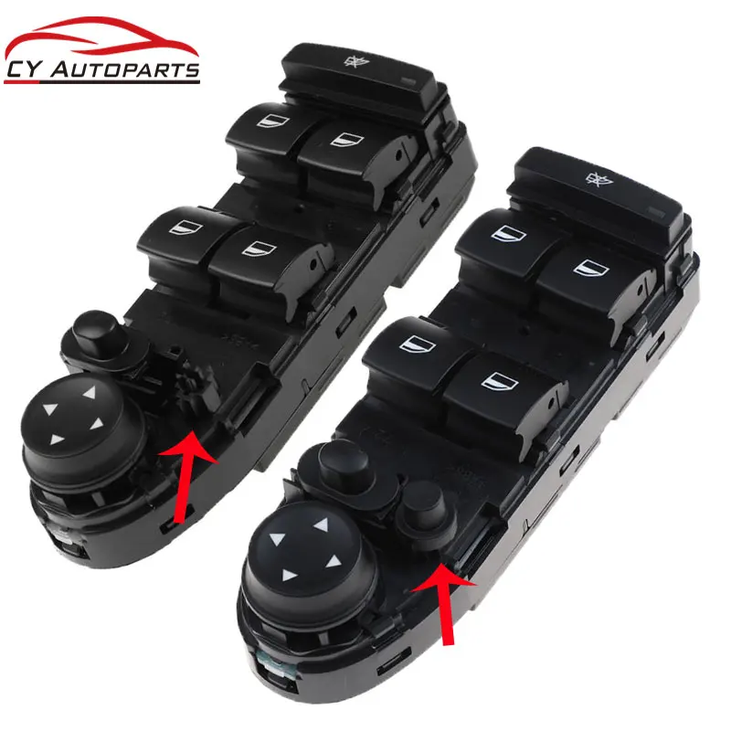 自動折りたたみ式電動ウィンドウスイッチ,4ピンマスターリフトボタン,BMW e60 e61 528i 535 61319122110 ...