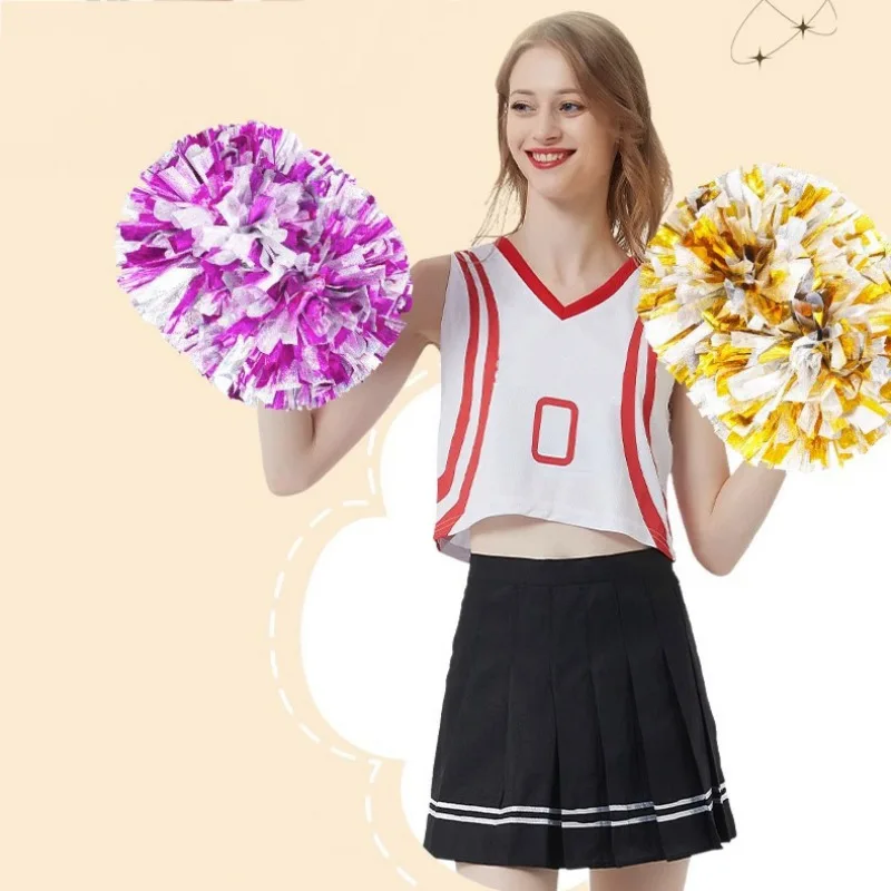 1-pair-Competition-Cheerleader-Pom-Poms-Party-Festival-Club ...