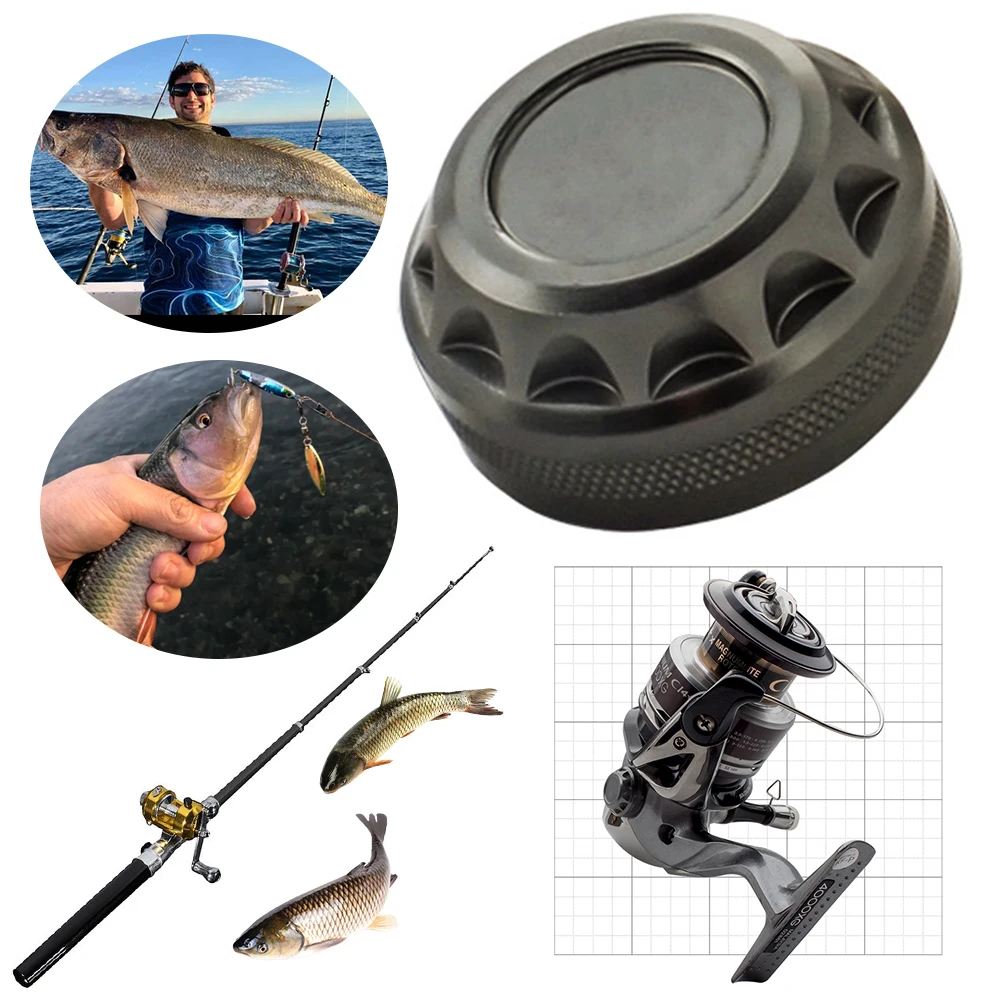 Screw-In-Handle-Cap-Aluminum-Alloy-Handle-Grip-Cap-Spinning-Reel-Handle ...