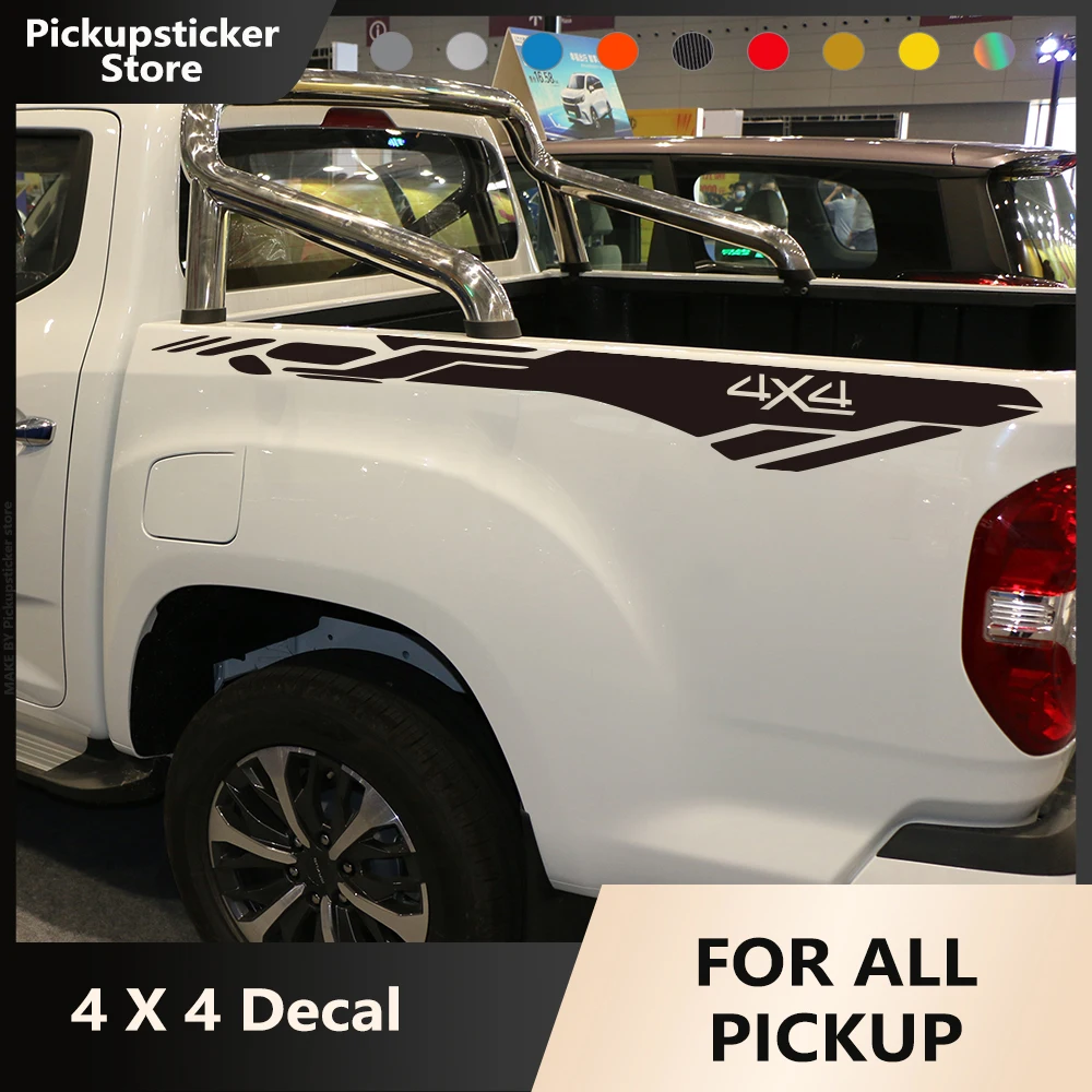 Car-Trunk-Side-Stickers-Graphics-4X4-Decor-Decal-Pickup-Back-Tub-Vinyl ...