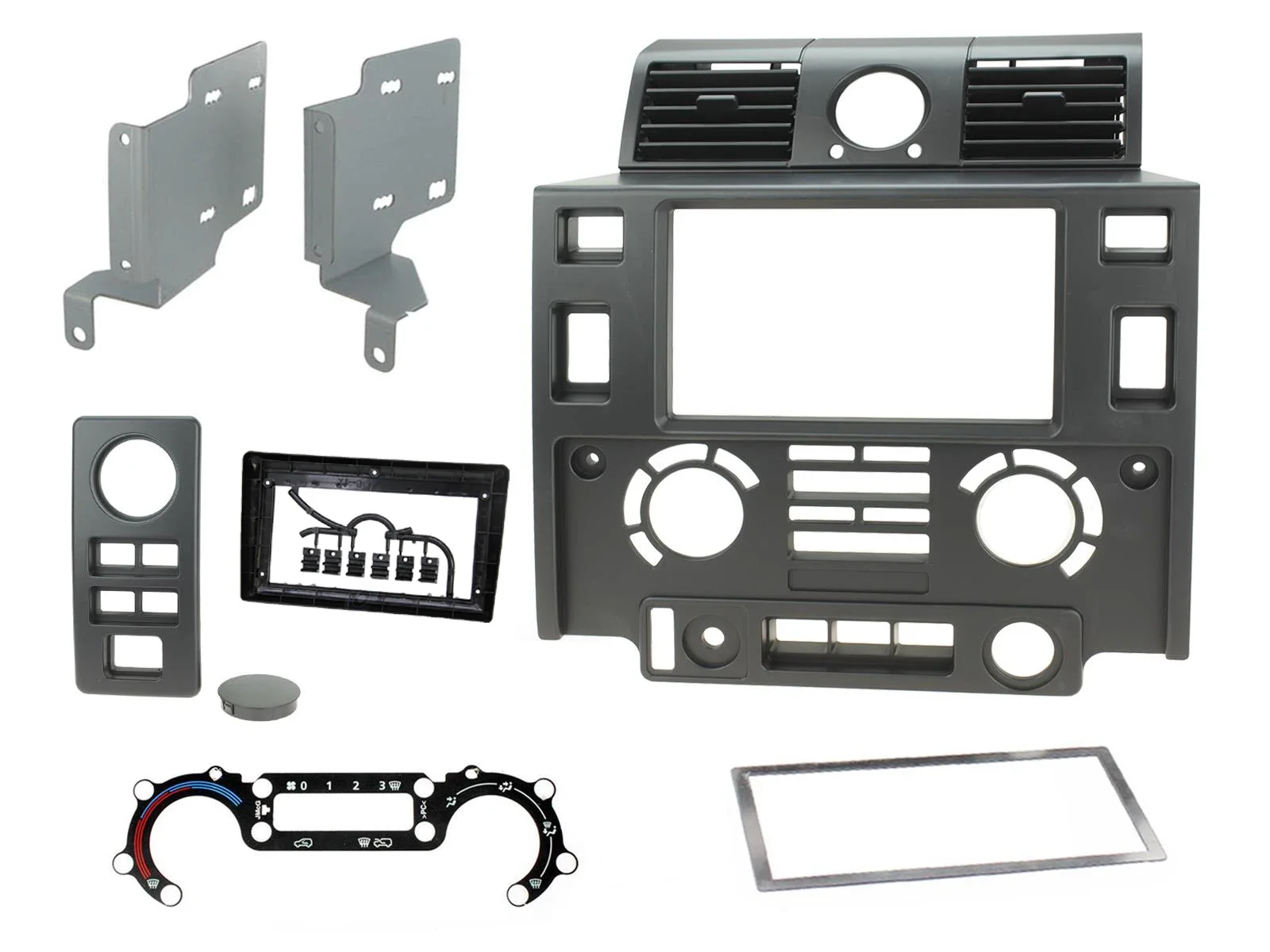 9-inch-Car-Radio-Facia-for-Land-Rover-Defender-2007-2016-Panel-Dash-Kit ...