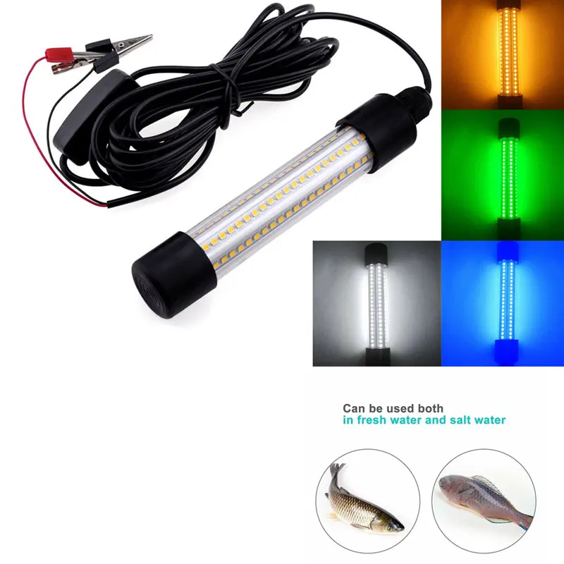 1Pc-5M-LED-Underwater-Light-Lamp-1200LM-ubmersible-Fishing-Lure-Bait ...