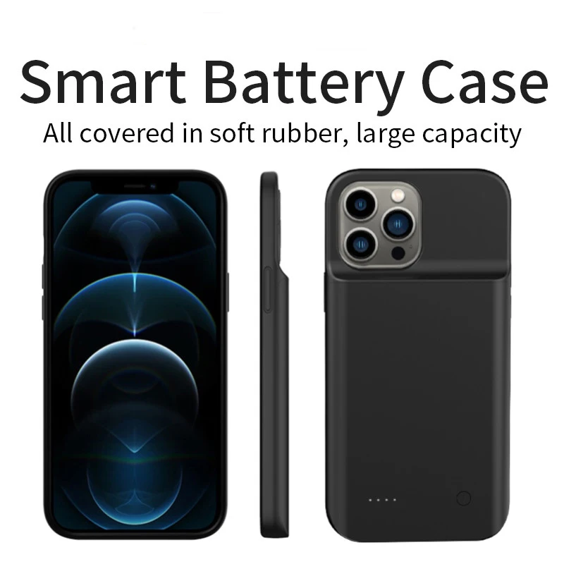 6800mAh Power Case For iPhone 14 Plus battery charger case For iPhone ...
