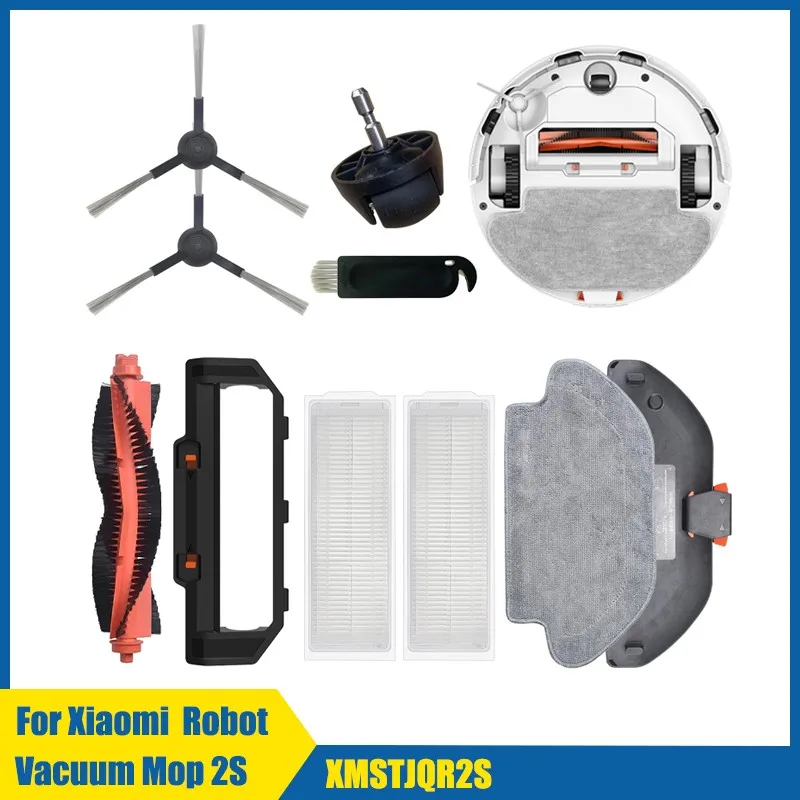 Principal-e-Lateral-Substitui-o-da-Escova-para-Xiaomi-Robot-Aspirador ...
