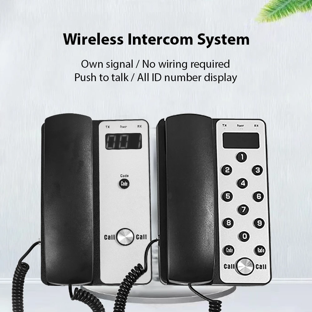 HT12-Wireless-Intercom-System-Office-Intercom-Machine-with-LCD-Screen ...