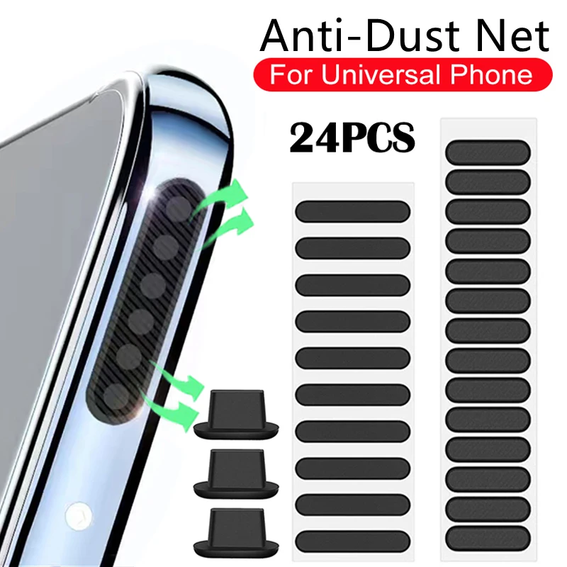Universal Phone Dustproof Net Stickers Speaker Mesh for iPhone Samsung ...