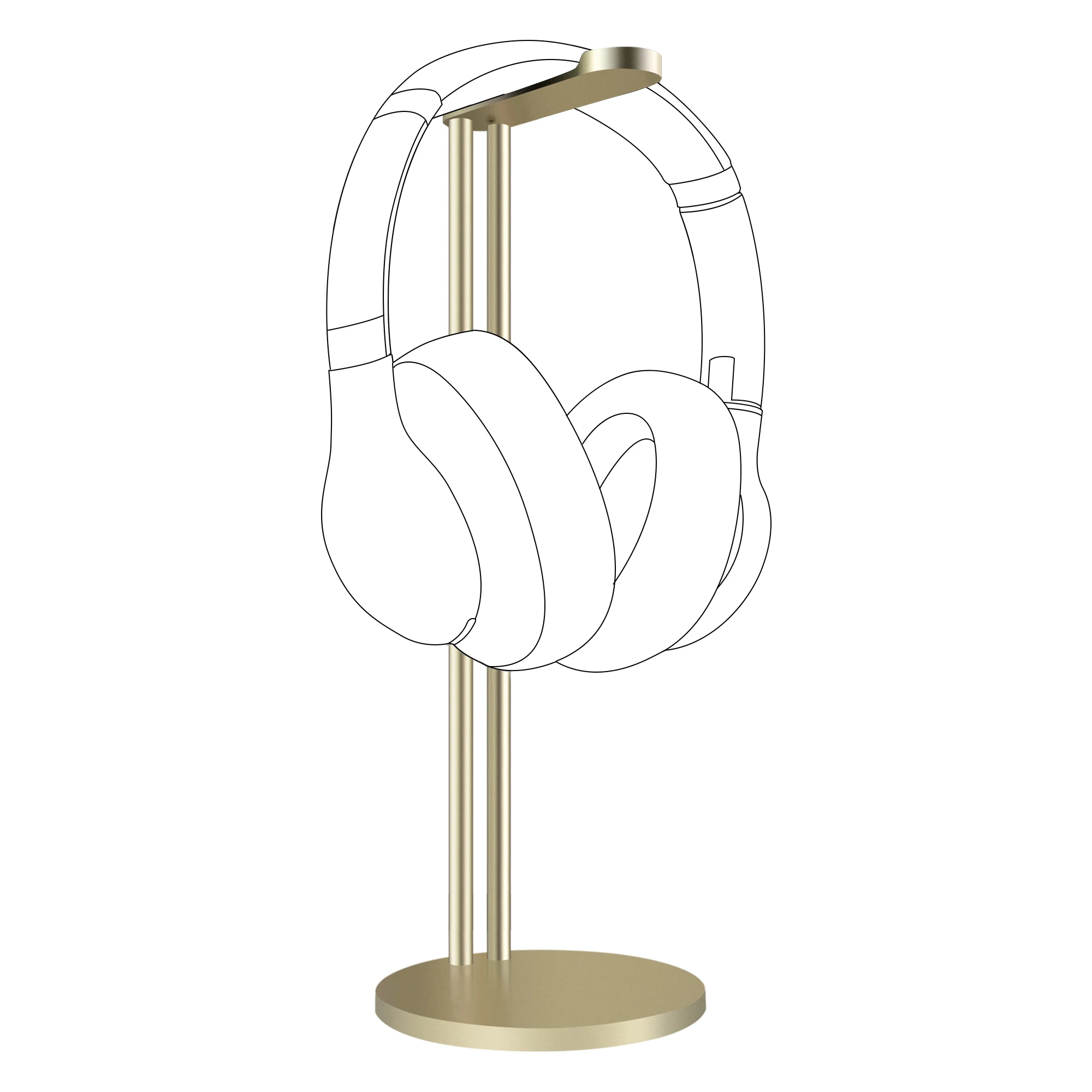 Geekria-Aluminum-Headphone-Stand-Rack-Sturdy-Gaming-Headset-Bluetooth ...