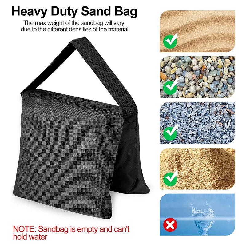 Heavy Sand Bag Weight Bag For Studio Video Light Stand Heavy Duty Sand ...