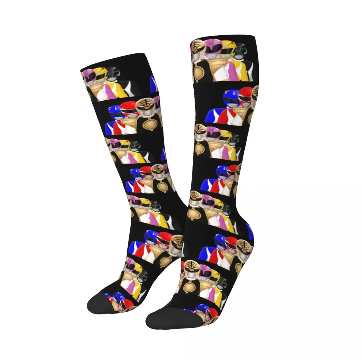 Mighty-Morphin-Power-Ranger-Socks-Harajuku-Sweat-Absorbing-Stockings ...