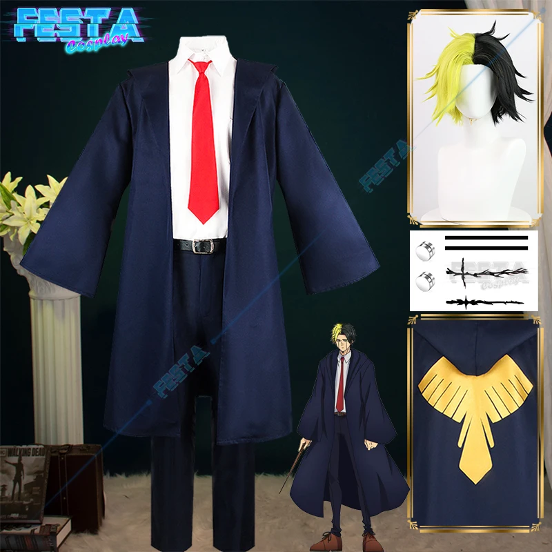 Anime-Mashle-Magic-and-Muscles-Rayne-Ames-Cosplay-Costume-Wig-Earrings ...