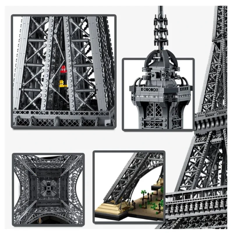 Eiffel Tower Lego Architecture