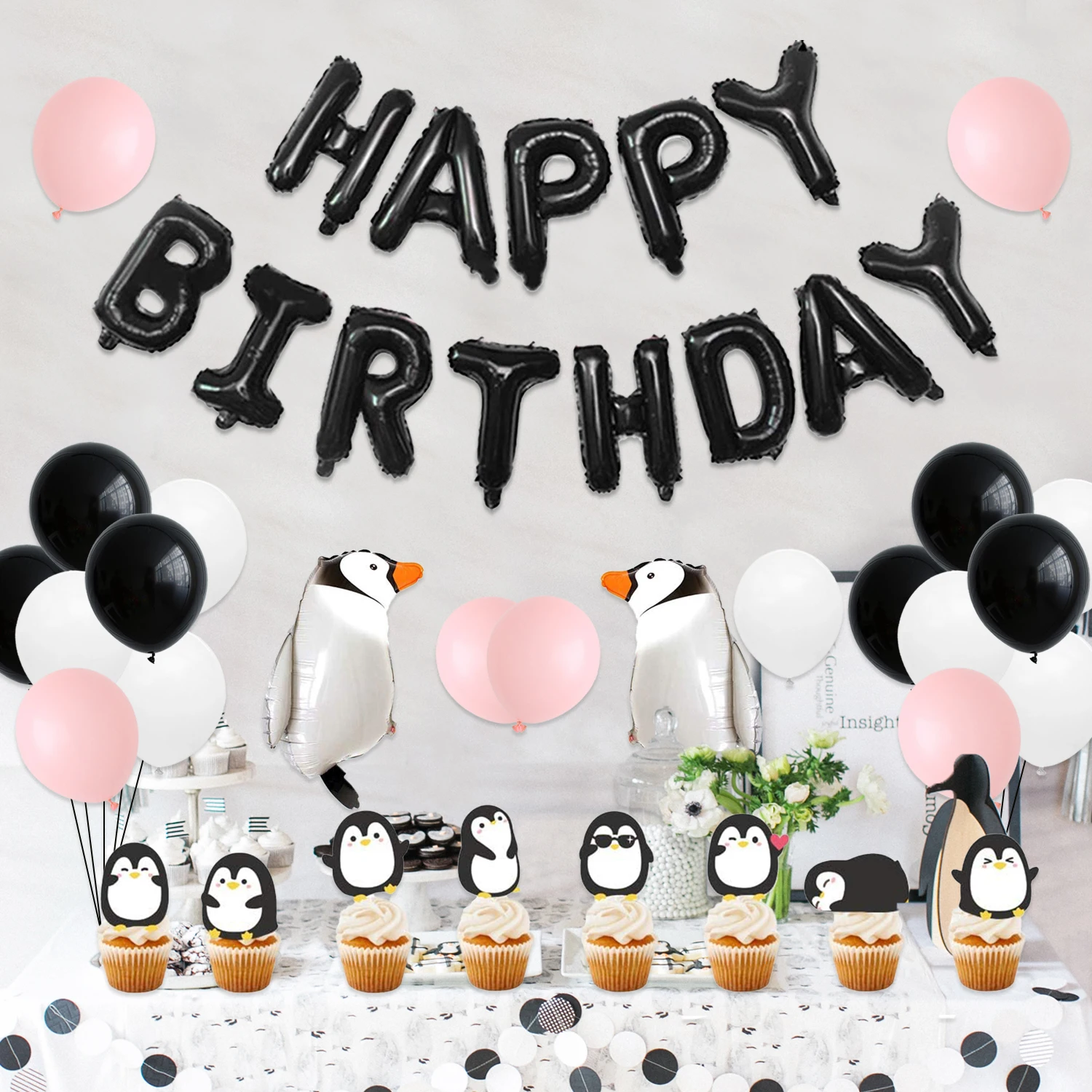 Happy Birthday Girl Penguin