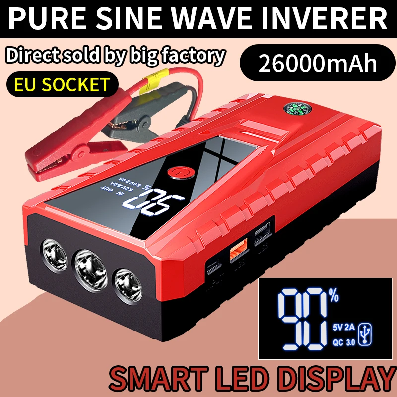 26000mAh-Car-Battery-Emergency-Booster-Jump-Starter-Power-Bank-External ...