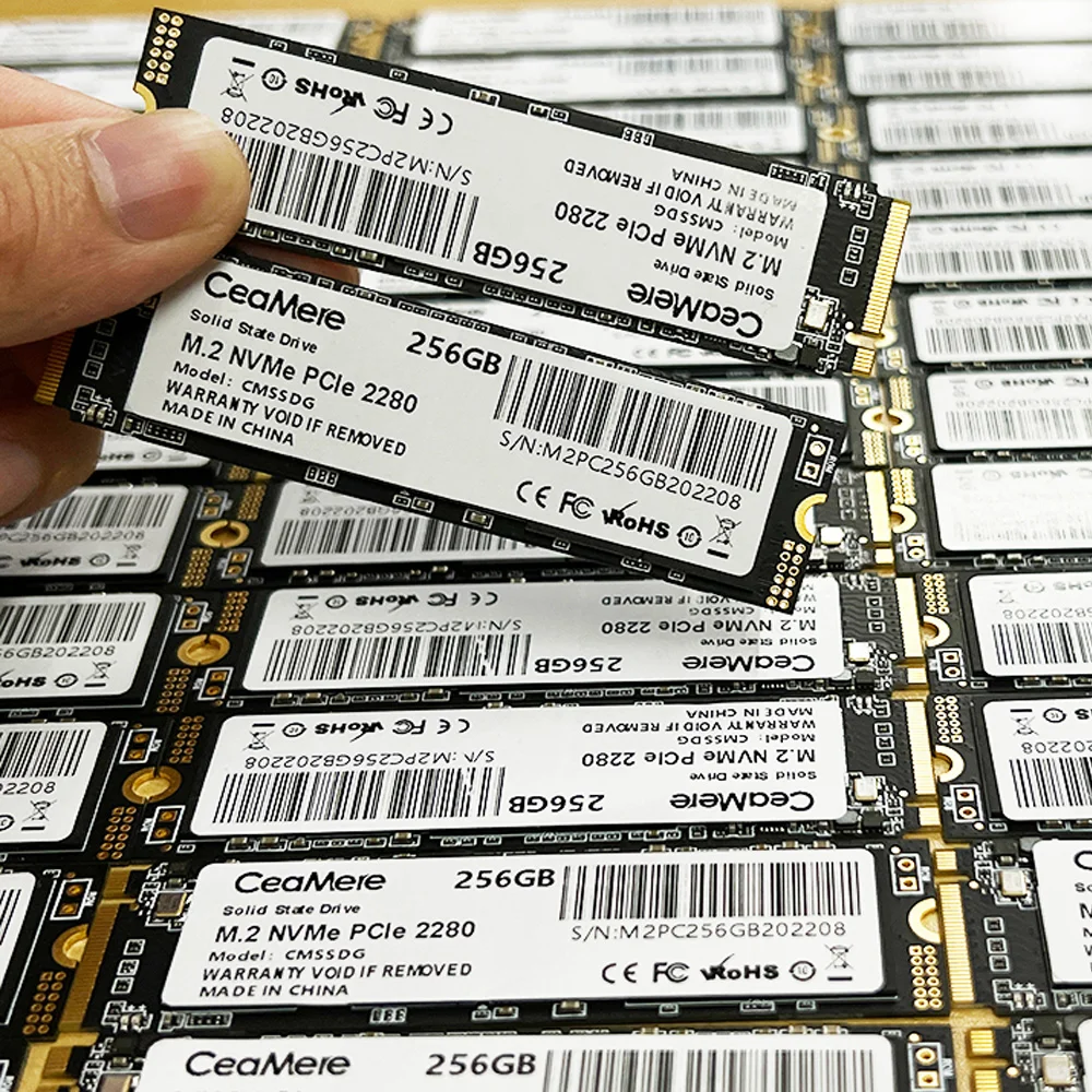 2PCS/lot SSD M.2 512GB NVME SSD 1TB 256GB M.2 2280 PCIe Hard Drive Disk ...