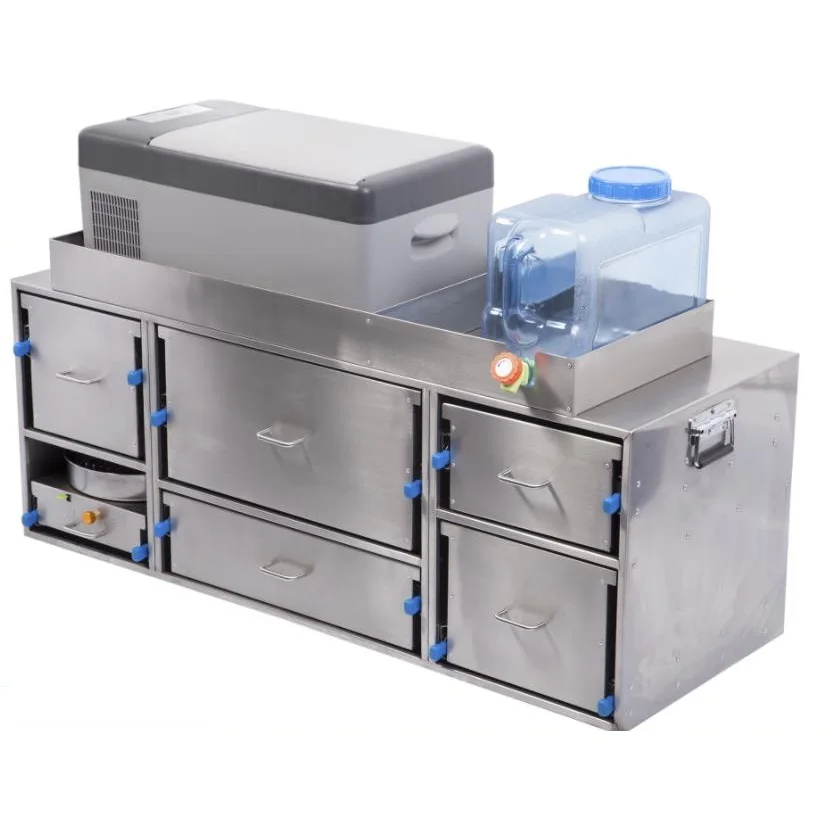 national RV kitchen stainless steel suv trunk kitchen with gas stove ...