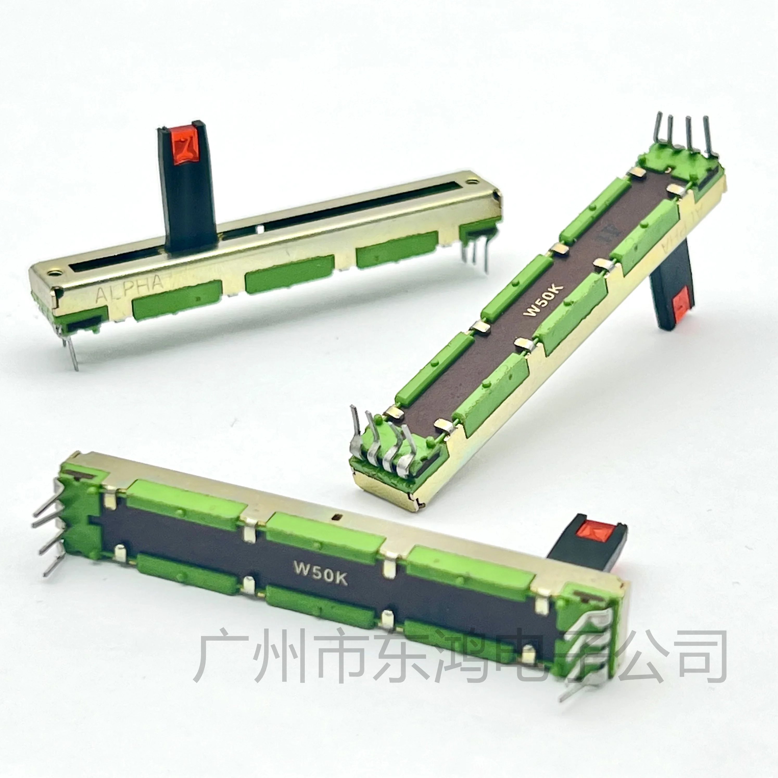 1 PCS Taiwan ALPHA60MM straight slide push and pull potentiometer sound ...