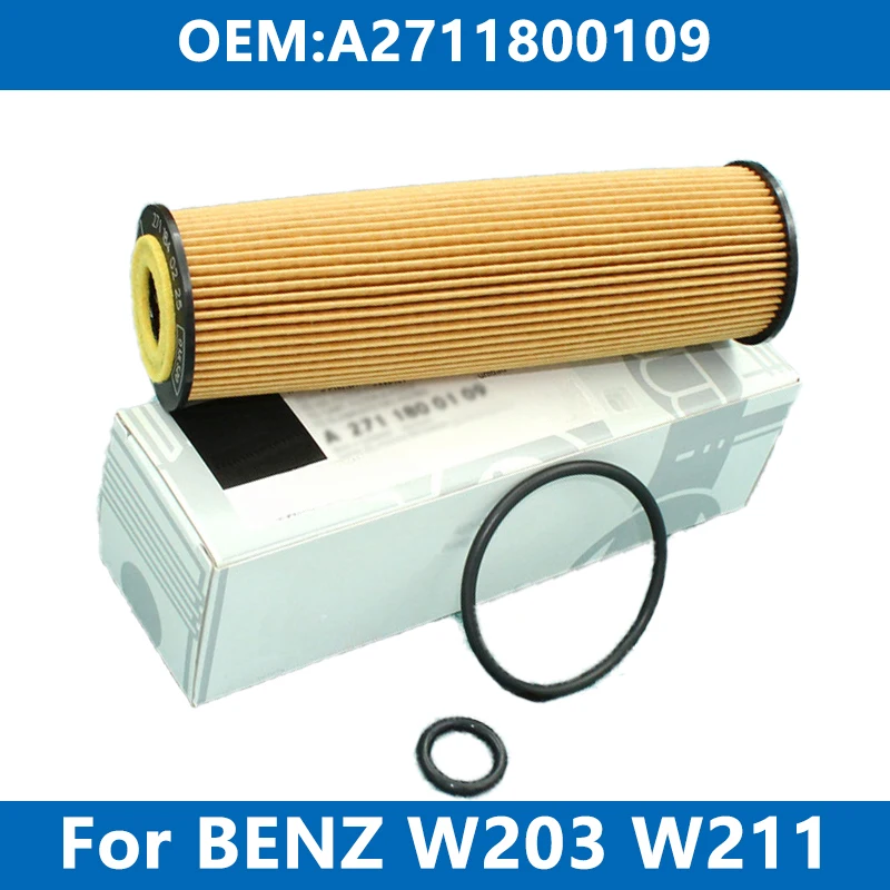 Kit-de-filtro-de-aceite-para-coche-motor-A2711800109-para-Mercedes-Benz ...