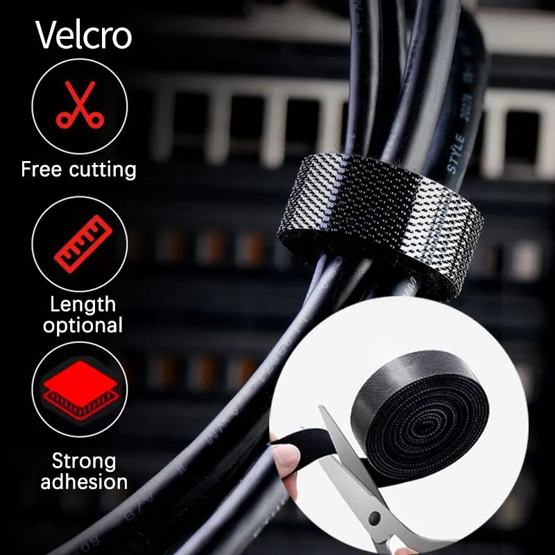 Nylon-Tied-Data-Cable-Storage-And-Management-Cable-With-Back-To-Back ...