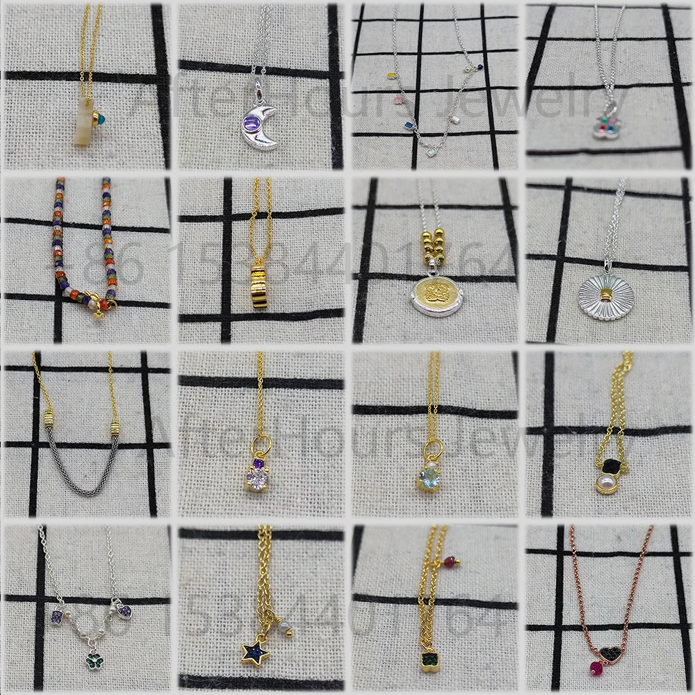 2023 925 실버 동물 진주 원석 여성용 멋진 이색 카메오 스타 베어 목걸이, 파인 DIY 쥬얼리, 무료 배송, 신제품| | - AliExpress