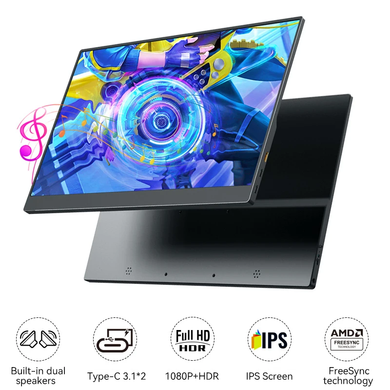 MACHINIST-15-6-60hz-Portable-Display-1920-1080-IPS-Type-C-Mini-HDMI ...