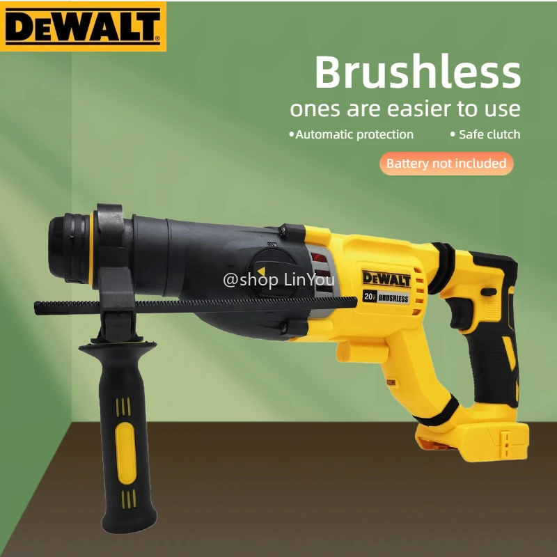 DEWALT DCH263 20V Brushless Cordless Hammer SDS PLUS D-Handle Rotary ...