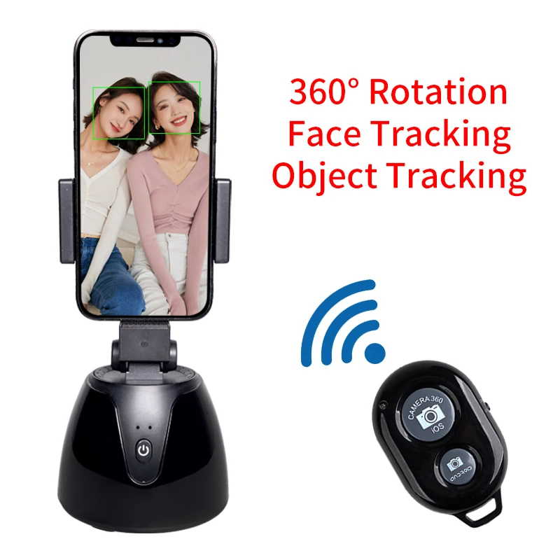360-Auto-Face-Tracking-Camera-Gimbal-Stabilizer-Selfie-Stick-Smart ...