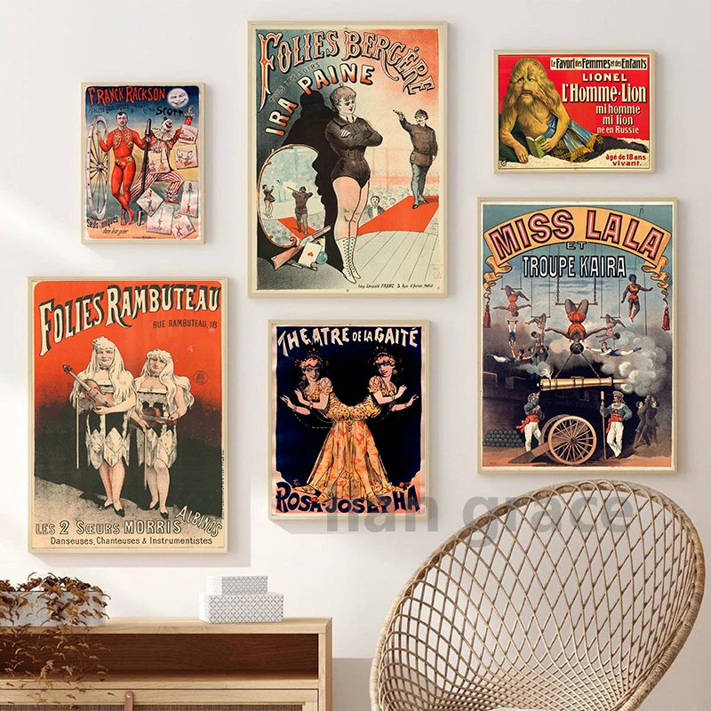 Carnival Sideshow Freaks Posters