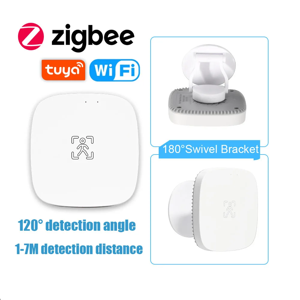 WiFi & Zigbee Smart Human Presence Motion Sensor,Luminance/Distance ...