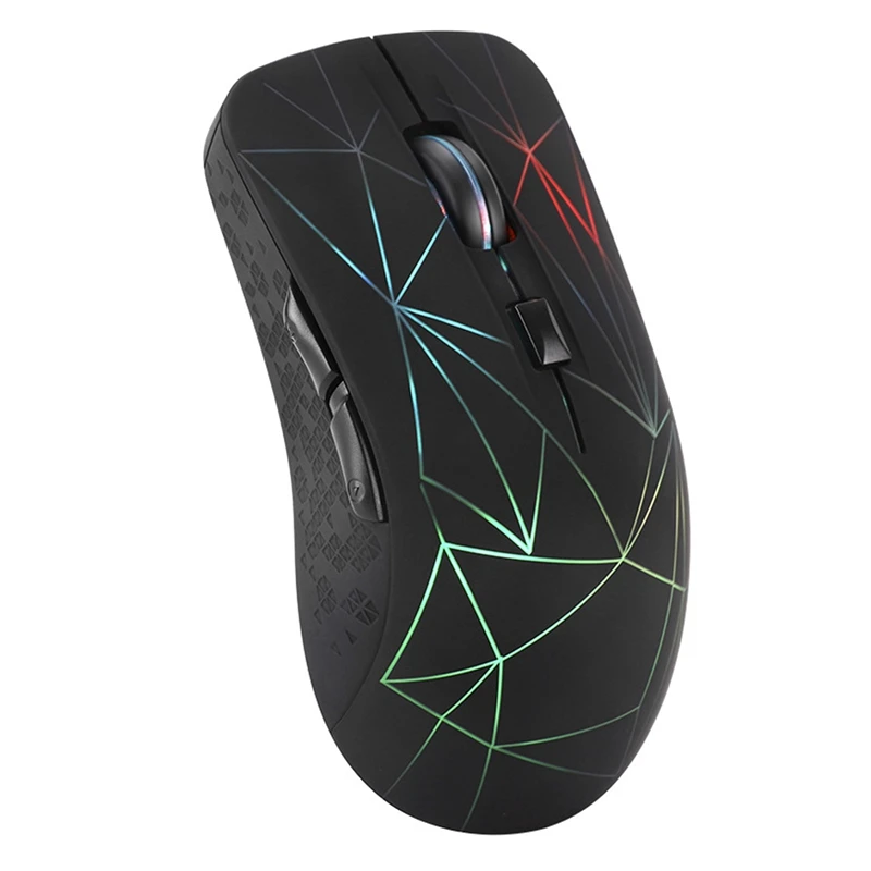 1-Set-Wireless-Mouse-Rechargeable-Mouse-Dual-Mode-Bluetooth-Mute ...