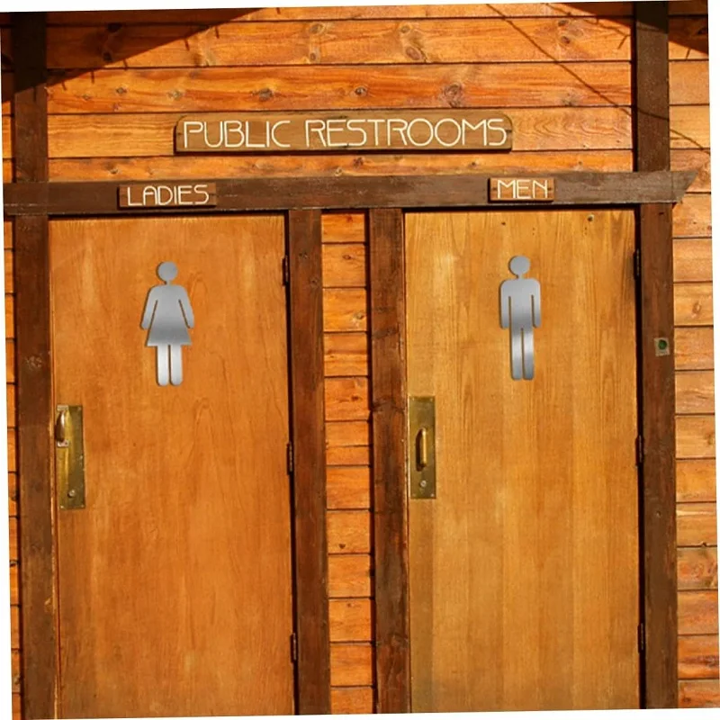 Figure Woman Restroom