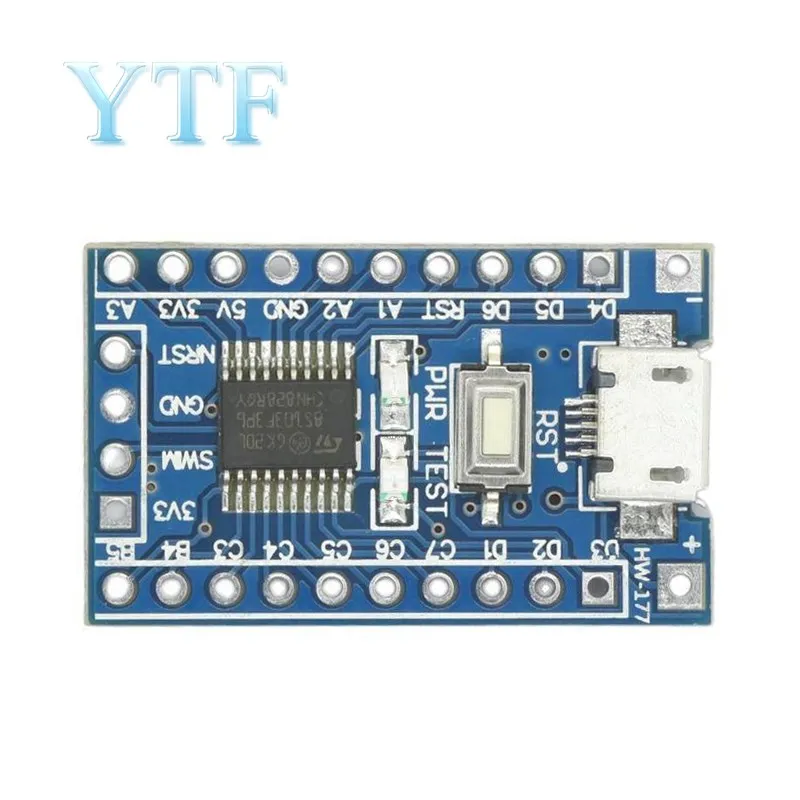 Stm8s103f3p6 Development Board Stm8s Stm8 Minimum System Core Board Module Led Indicator 5v/3.3v ...