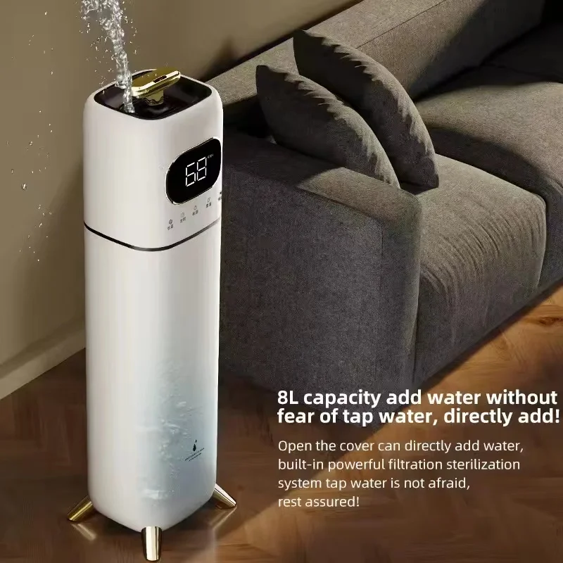 8L Humidifier Electric Smart Household Appliance Humidifier Diffuser ...