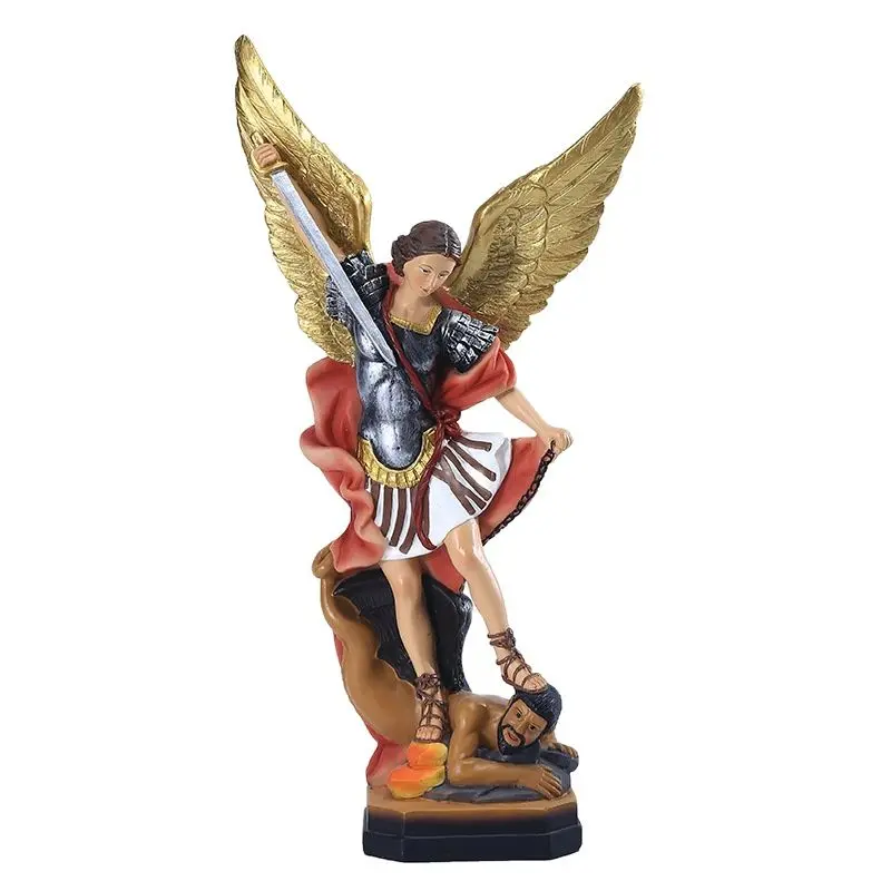 Angel Killing Demon Statue