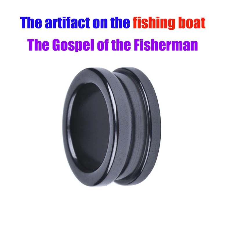 3 Sizes Fishing Line Roller Ceramic SIC Thread Guide Fishing Line ...