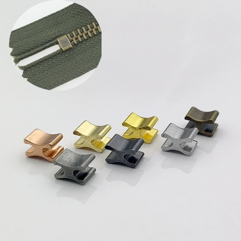 Wholesale-100-1000pcs-Metal-High-Quality-Zipper-Tail-Non-slip-Bottom ...