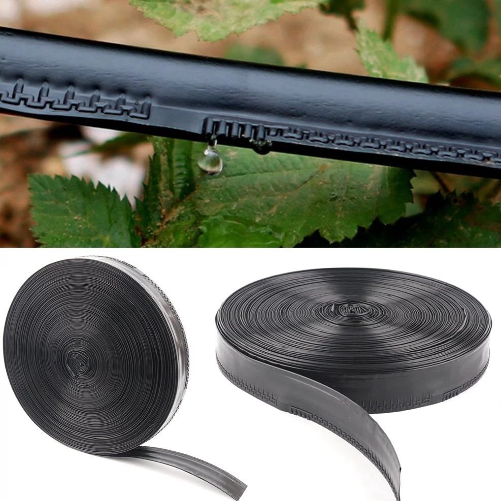 50m 100m 16mm Agricultural Drip Irrigation Hose Single Blade Labyrinth ...