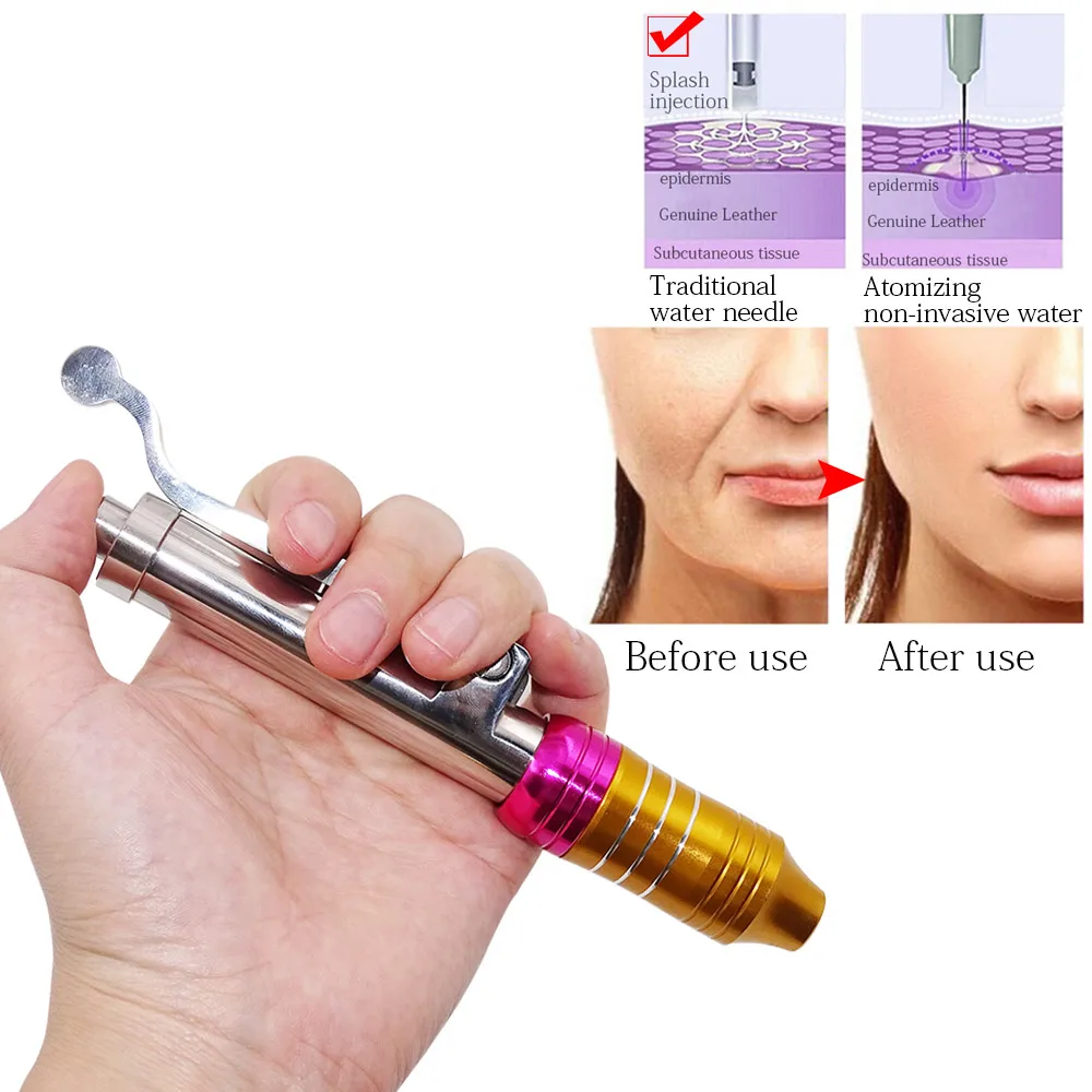 Geen Naald Injectie Pistool, Hyaluron Pen, Gezicht Huid Rimpel Anti ...