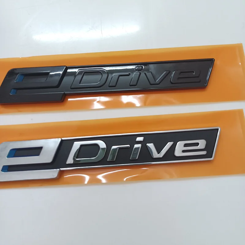 eDrive Car Trunk Capacity Sticker Rear Tail Letter Badge Emblem For BMW ...