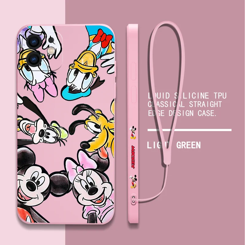 Disney Mickey Minnie Goofy Phone Case For Xiaomi Redmi Note 12 11 11t ...