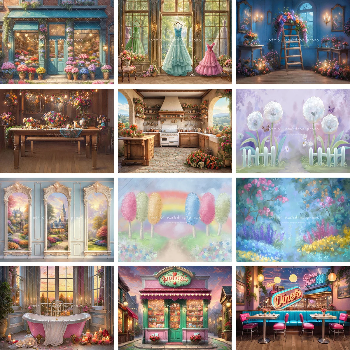 Spring-Blossom-Boutique-Backdrops-Kids-Girl-Photography-Child-Adult ...