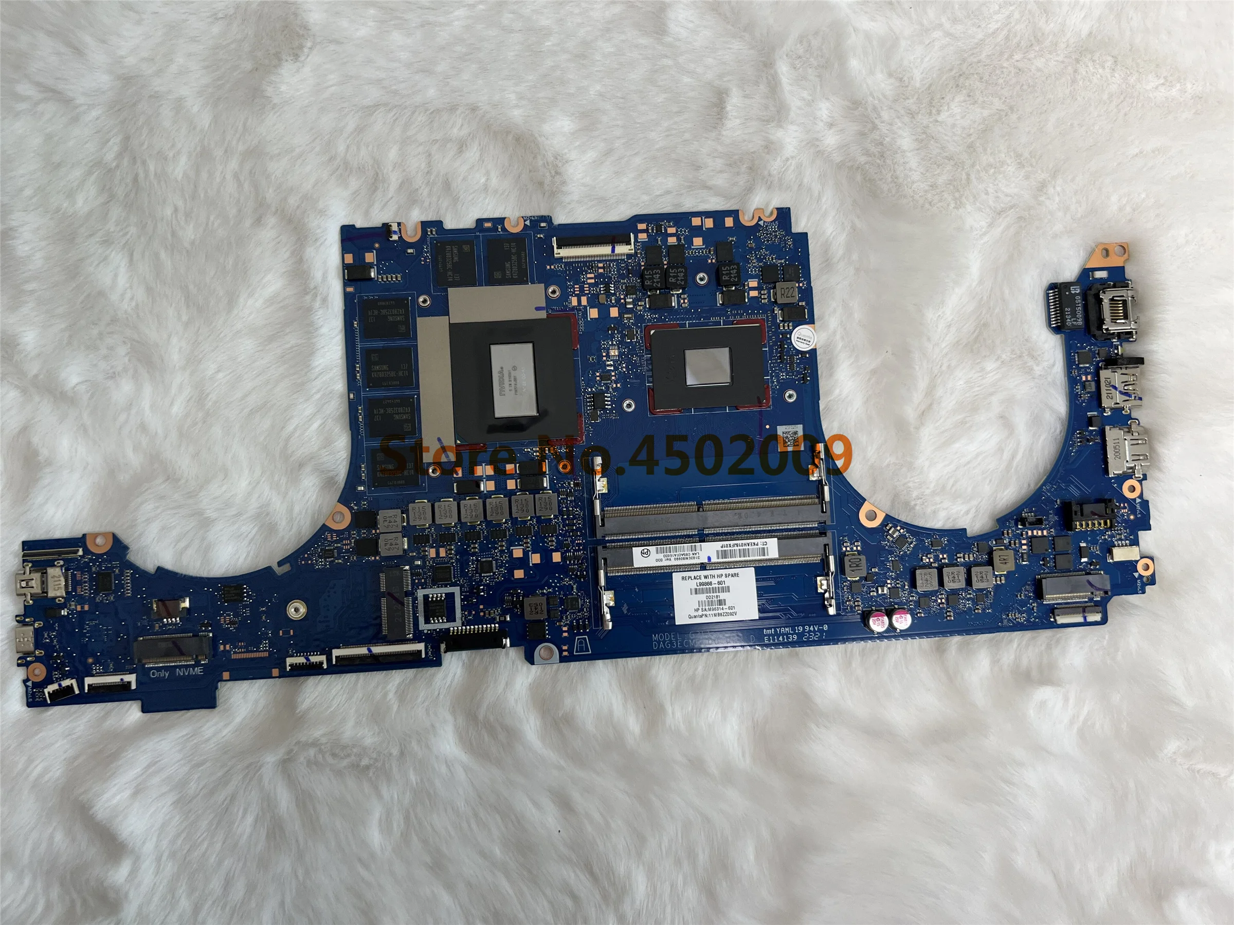 L99866 001 HP 15Z EN 15 EN L99866 601 DAG3ECMBCD0 노트북 마더 보드 AMD R5 4600 ...