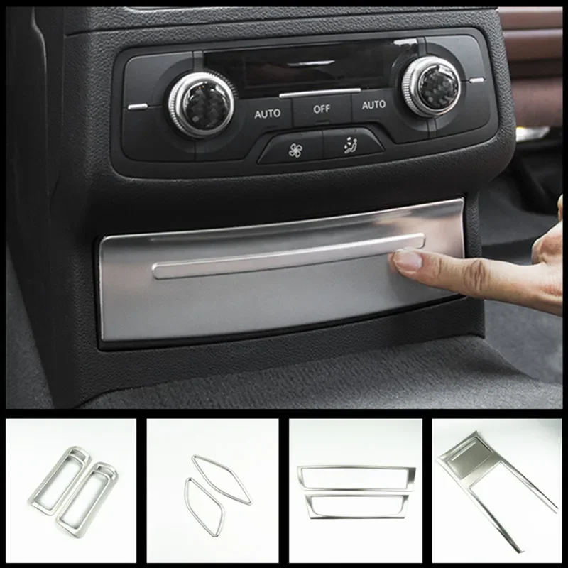 Car Styling Console CD Panel Gearshift Decoration Cover Air Outlet ...