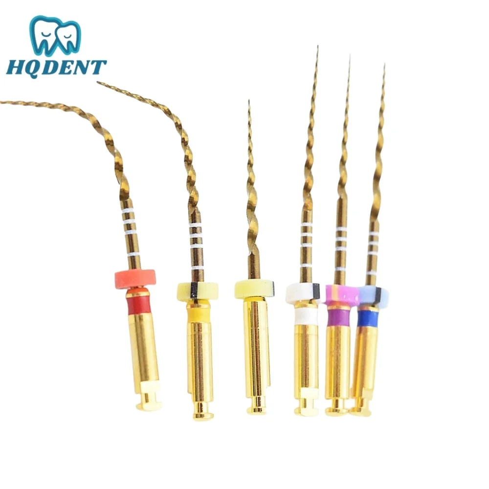 5-Boxes-Dental-Gold-Flexible-Super-Endo-Rotary-Files-Golden-Endodontic ...