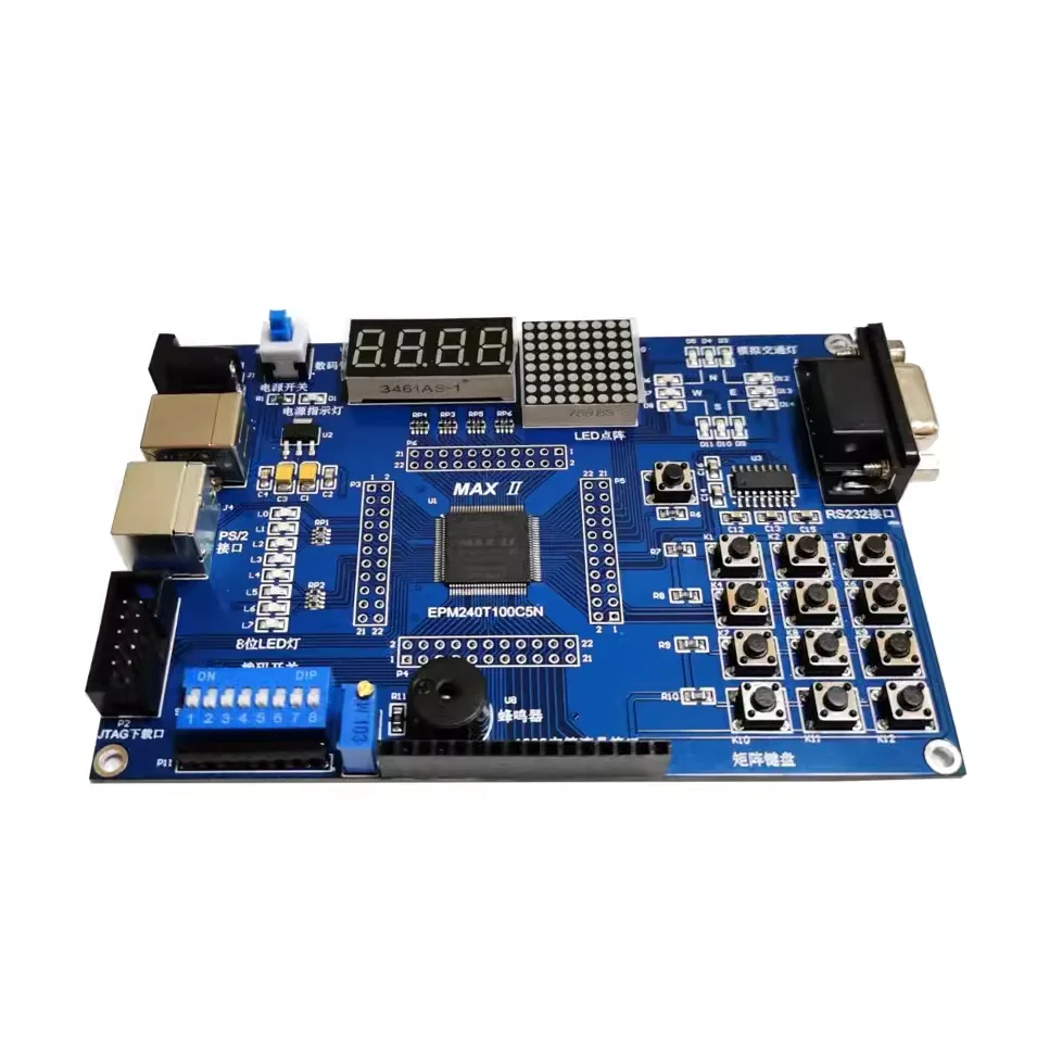 FPGA-Development-Board-Teaching-kits-Altera-MAX-II-CPLD-EPM240T100C5N ...