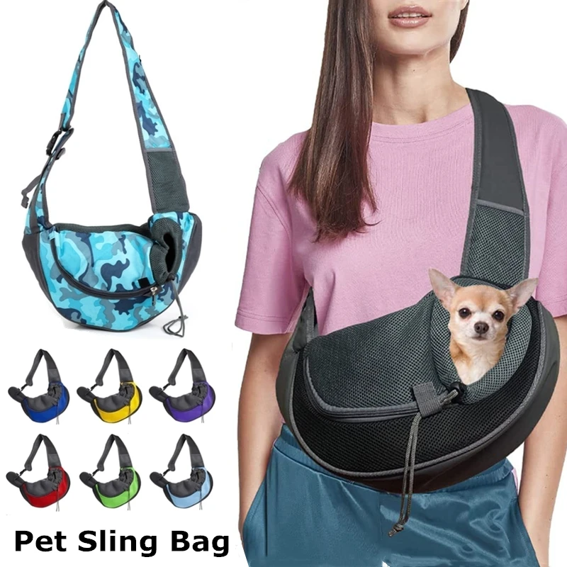 Dog-Bag-Pet-Puppy-Carrier-S-L-Outdoor-Travel-Dog-Shoulder-Bag-Mesh ...