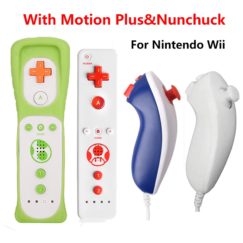Mando-a-distancia-Motion-Plus-para-Wii-Gamepad-con-Nunchuck-Control-de ...