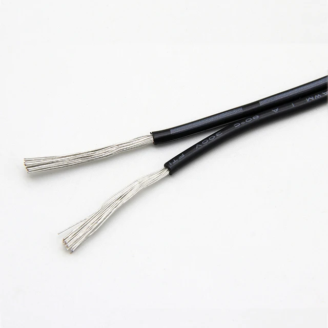 5m/10m/20m UL2468 2 Pins Electrical Wire Tinned Copper Insulated PVC Extension LED Strip Cable ...